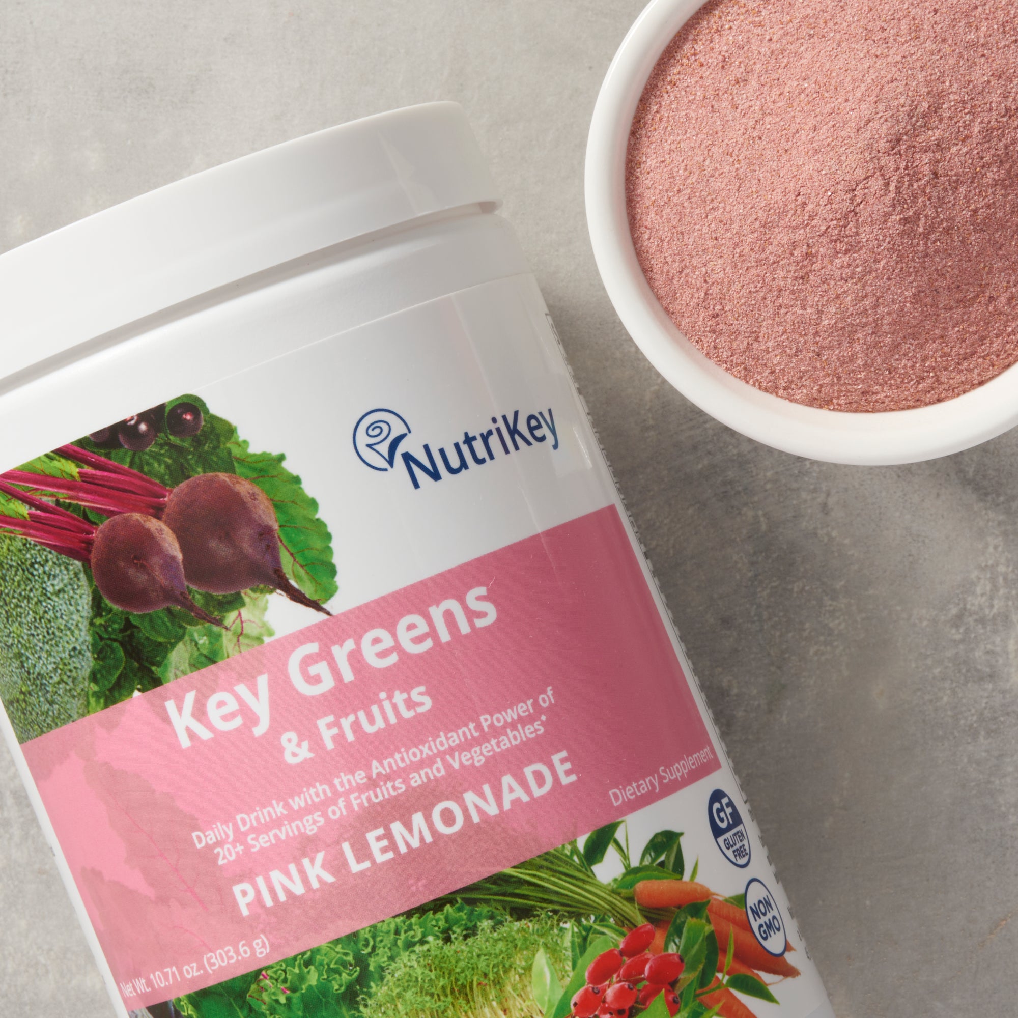 Key Greens & Fruits, Pink Lemonade - NutriKey