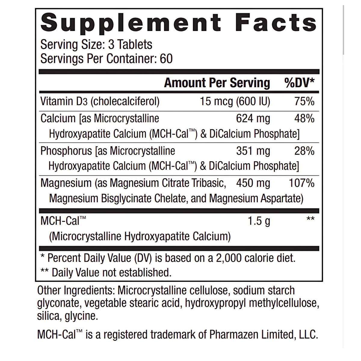 Activated CAL-MAG, 180 tabs - NutriKey