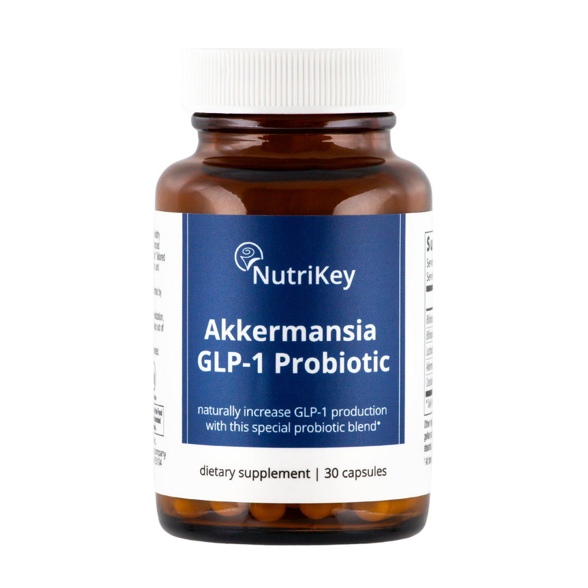 Akkermansia GLP-1 Probiotic, 30caps - NutriKey