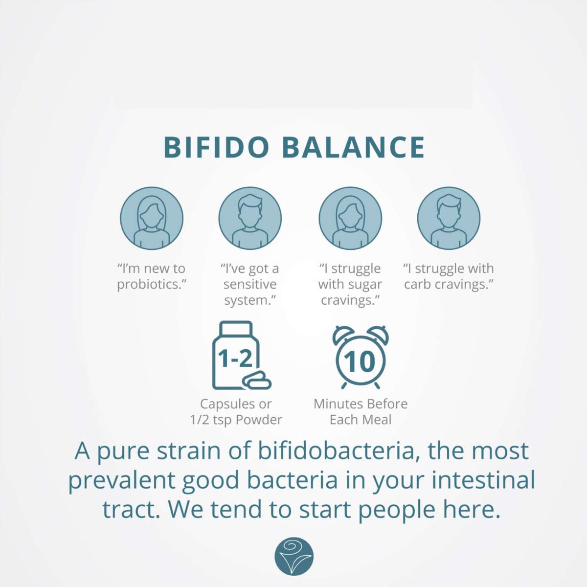 Bifido Balance, 120 Caps | Probiotic | NutriKey