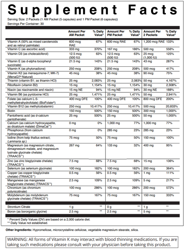 Key Osteo Plus, 60 packets - NutriKey